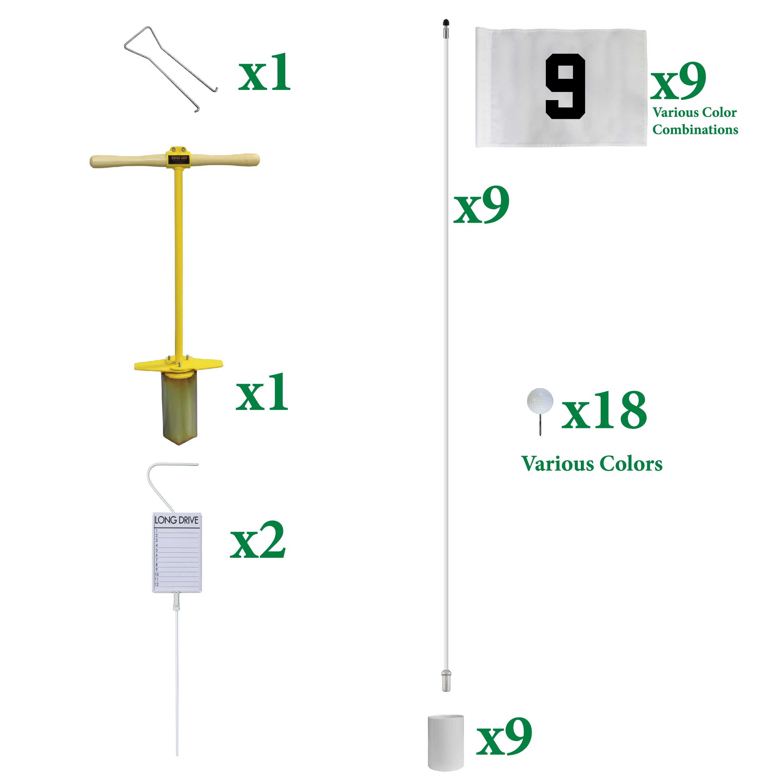 Golf Course Package Kits – Home Golf Supply